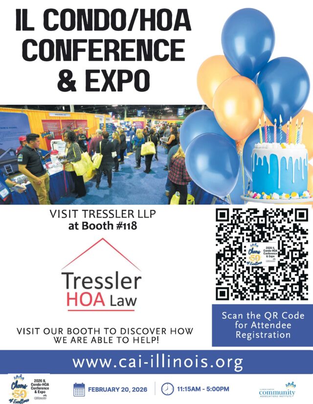 Tressler HOA Law Team to Host Booth at 2026 CAI-IL Conference & Expo ...